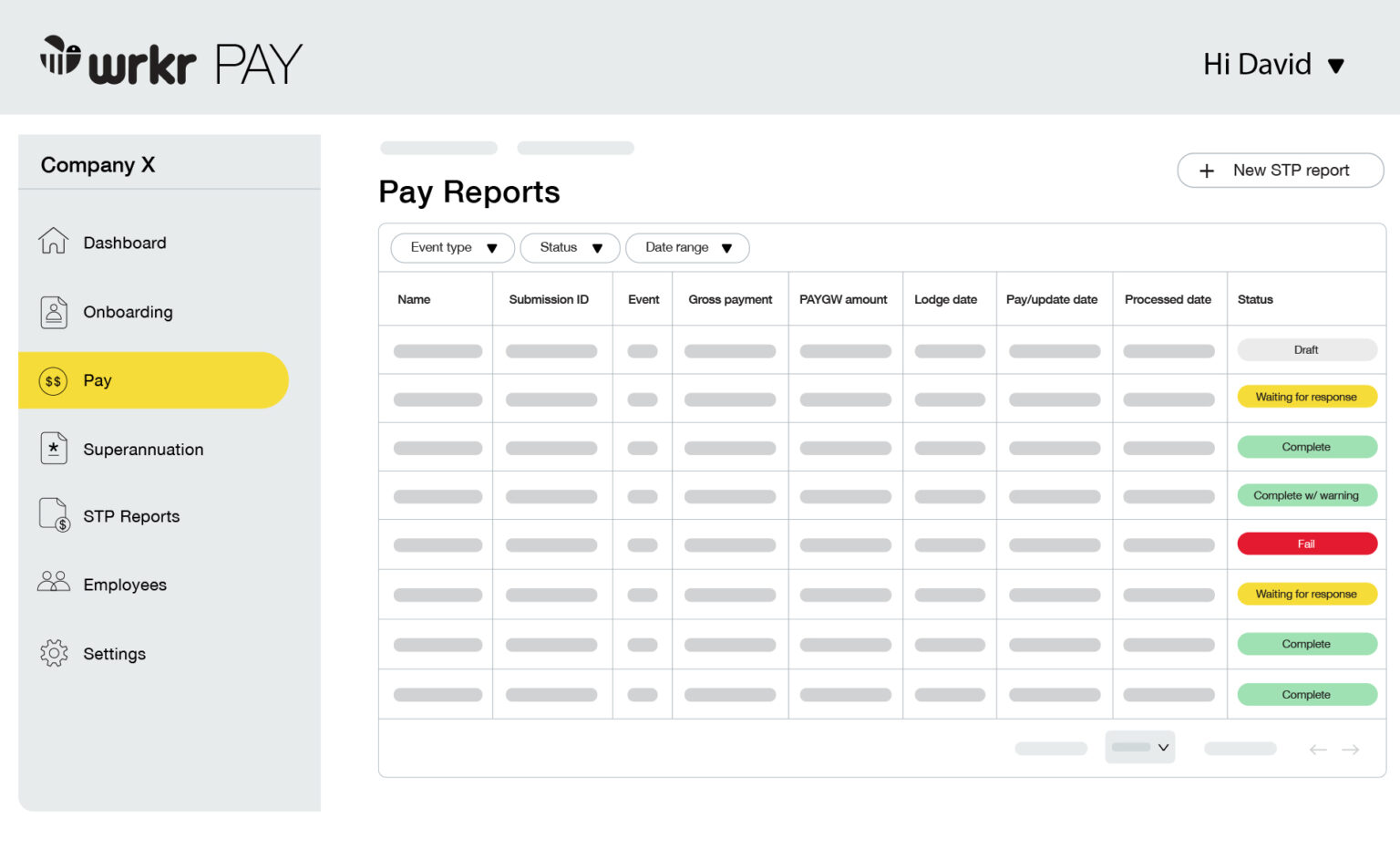 Wrkr PAY - Payments, Disbursements, Superannuation and STP Solution